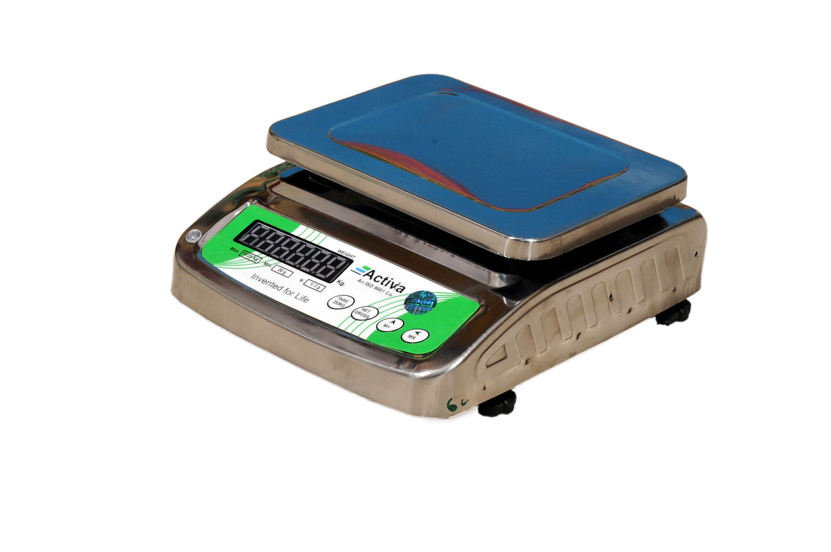 ACTIVA 20kg weighing scale,Double display,weight machine for shop,SSbo ...